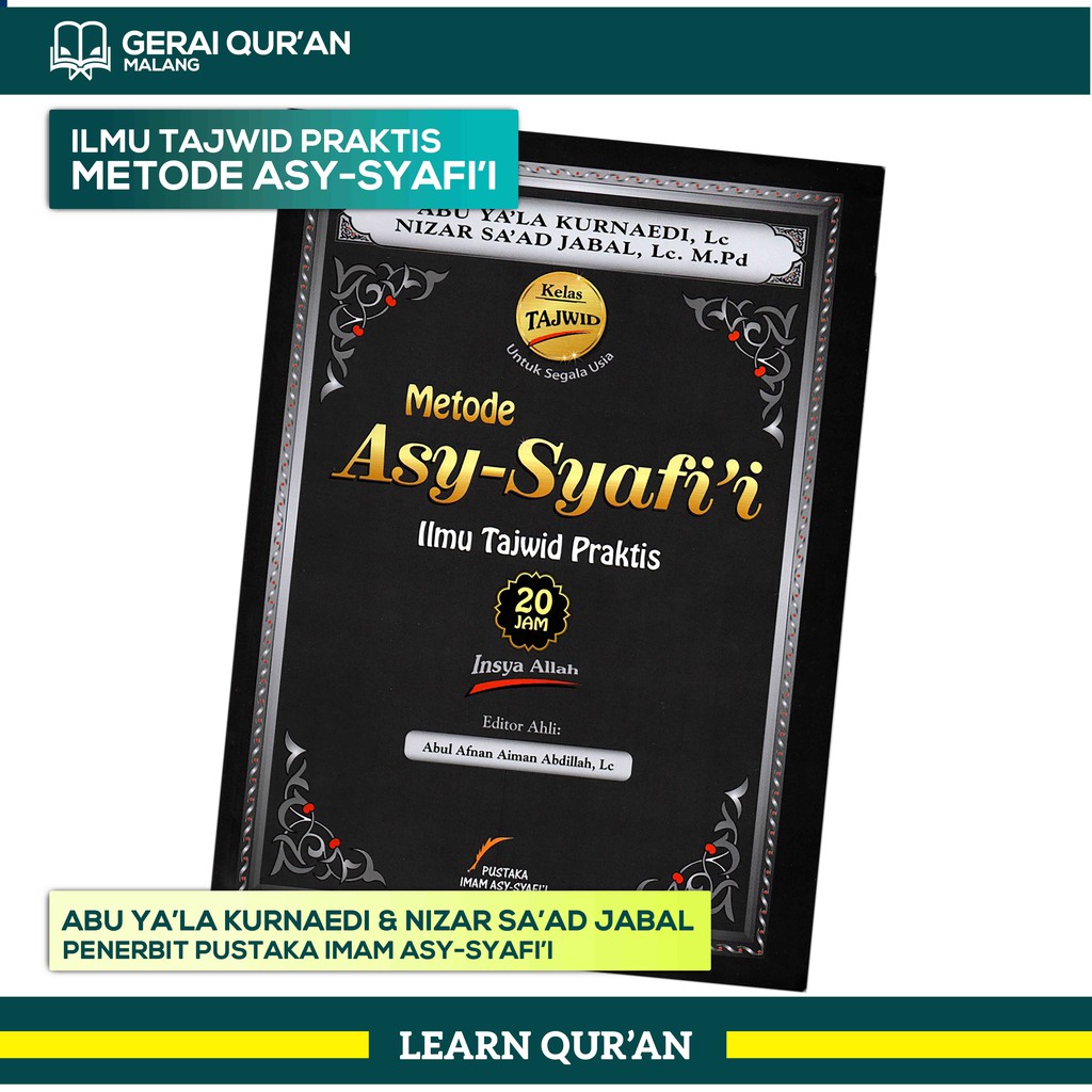 Jual Buku Metode asy Syafii Ilmu Tajwid Praktis - Pustaka Imam asy ...