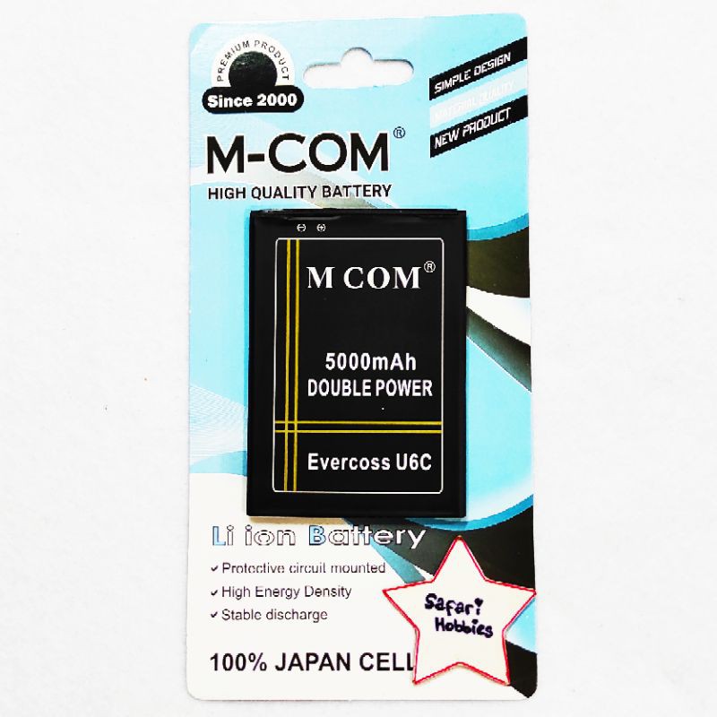 Jual Baterai Evercoss U6C / M6 / M60 / M6A Indonesia|Shopee Indonesia