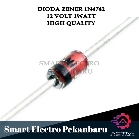 Jual ORIGINAL DIODA ZENER 12V 1W 1N4742 ZENER DIODE 12 V VOLTAGE REGULATOR DIODA ZENER 1N 4742 ...
