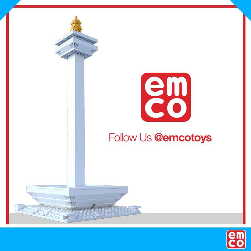 Jual Emco Lego Bricks - Monas Special Edition Baru , Original | Shopee Indonesia