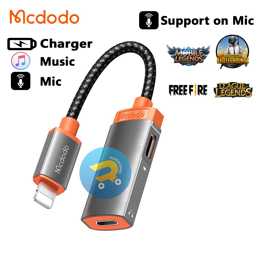 Jual Splitter iphone mcdodo dual lightning - converter - connector ...
