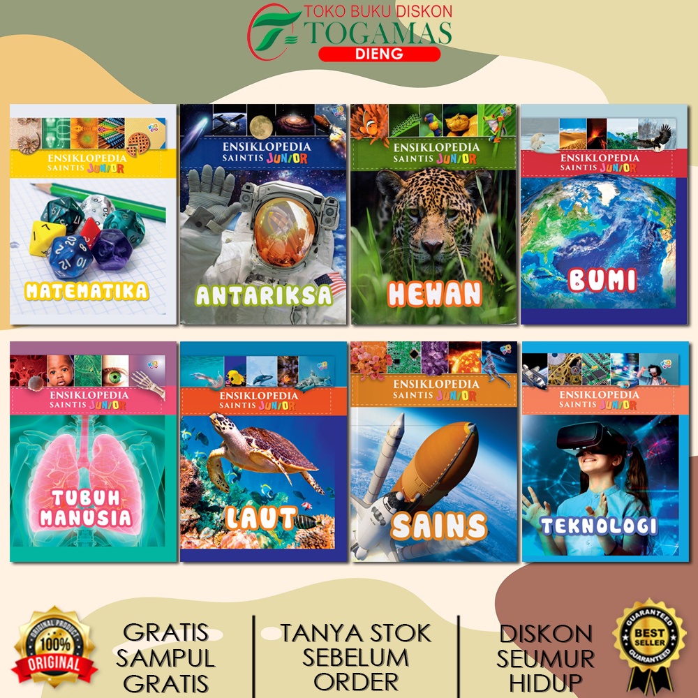 Jual ENSIKLOPEDIA SAINTIS JUNIOR : ATLAS DUNIA EKSPERIMEN SAINS ...