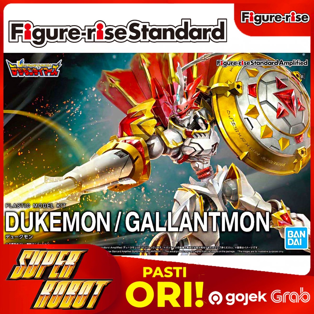 Jual BANDAI Figure Rise Standard Amplified Dukemon / Gallantmon - Digimon | Shopee Indonesia