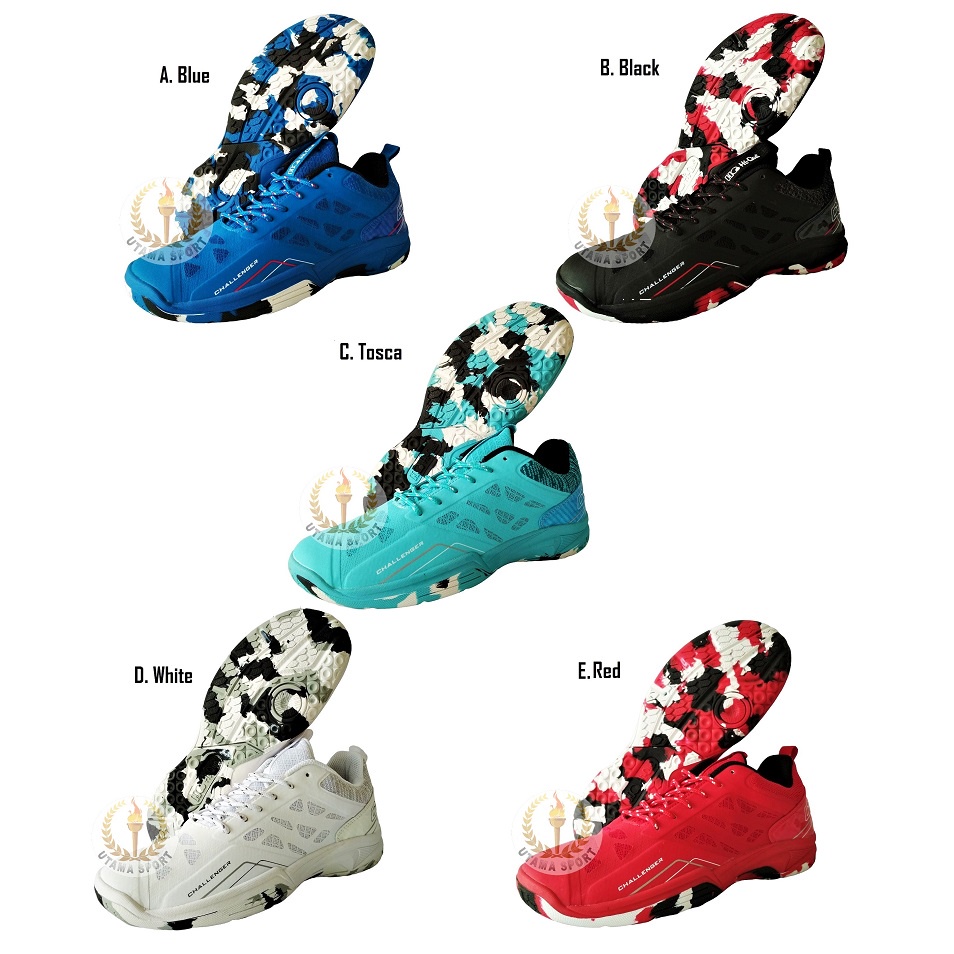 Jual NEW Sepatu Badminton / Bulutangkis HiQua Challenger Lite Original ...