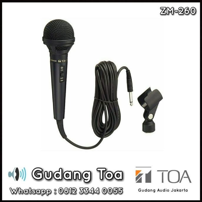 Jual Mic Toa / microphone Toa ZM-260 by Dealer TOA Jakarta | Shopee ...
