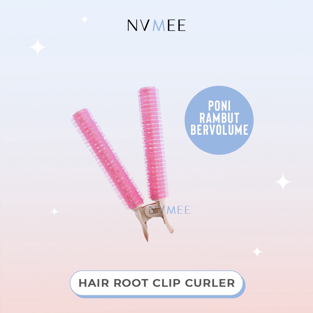 Jual NVMEE - Roll Rambut Jepit Untuk Poni / Hair Root Clip Curler ...