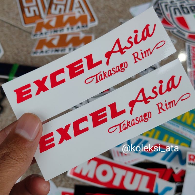 Jual stiker excel asia | Shopee Indonesia