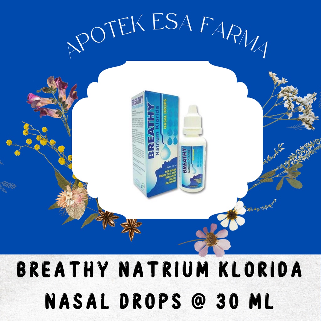 Jual BREATHY NATRIUM KLORIDA NASAL DROPS @ 30 ML | Shopee Indonesia