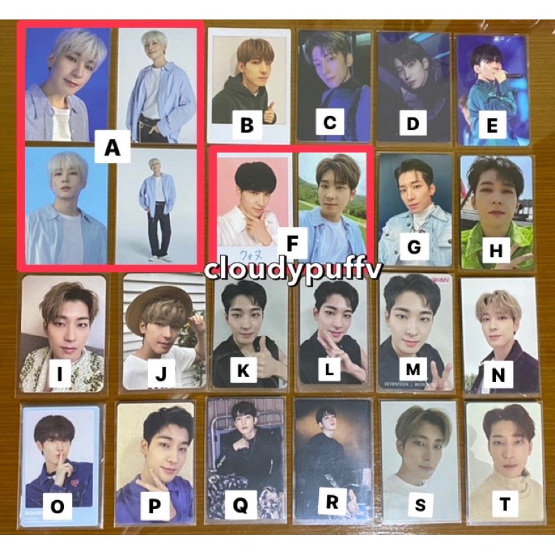 Jual Wonwoo Seventeen Photocard PC Trading Card TC Hanabi, Pola JAT, Little Wishes, DVD Ideal ...