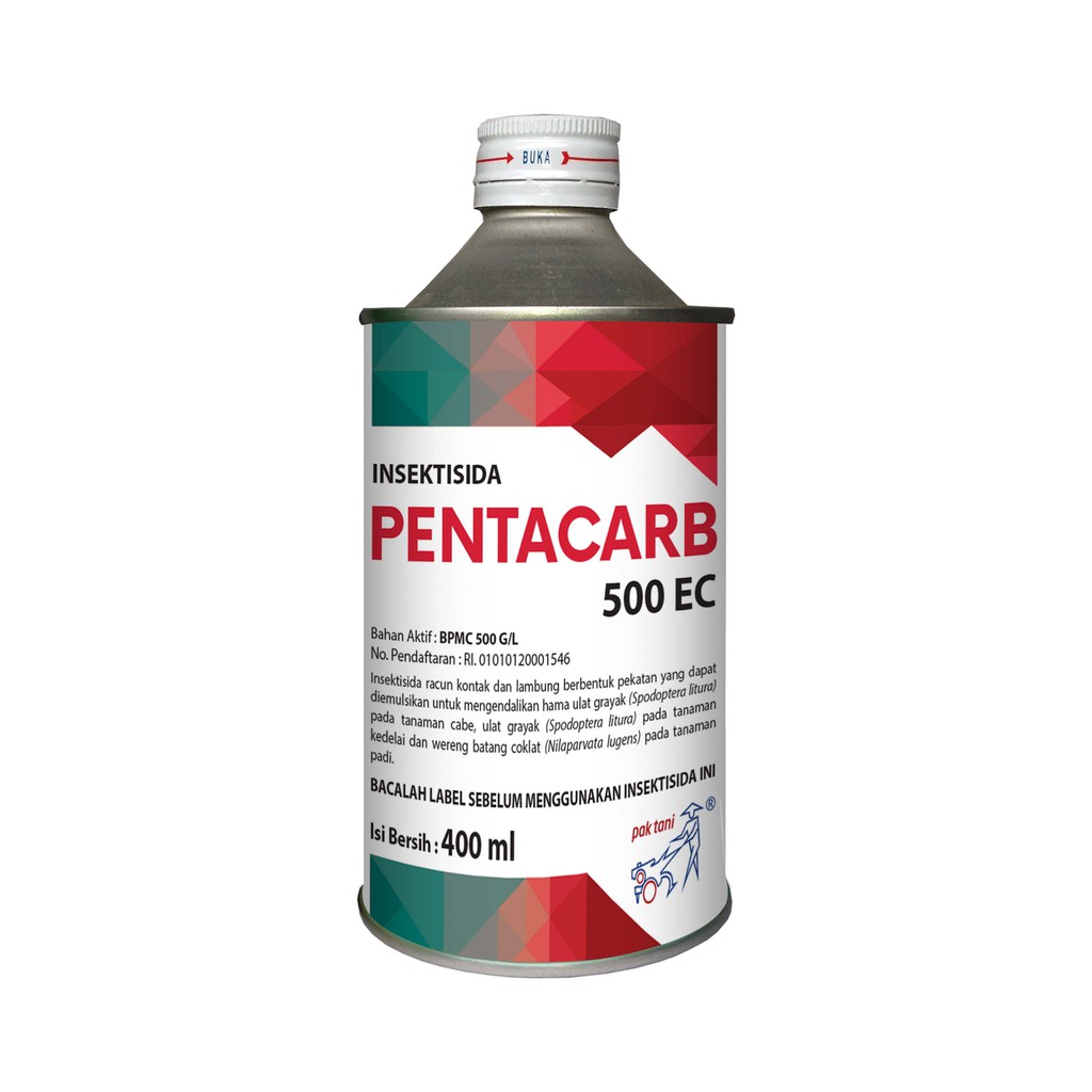 Jual Insektisida PENTACARB 500 EC Pak Tani 400 cc PRODUK ORIGINAL Indonesia|Shopee Indonesia