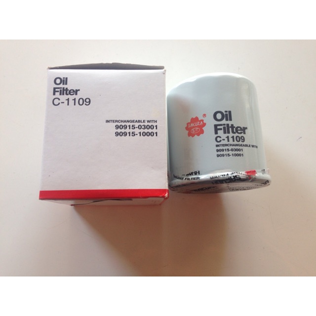 Jual oil filter saringan oli sakura soluna vios corolla yaris altis ...