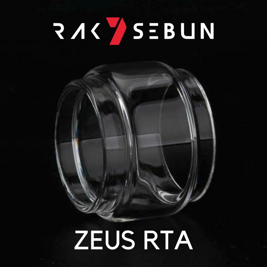 Jual ZEUS RTA Glass BUBBLE 25 Kaca Geek Vape Gelas Single Coil 25mm ...