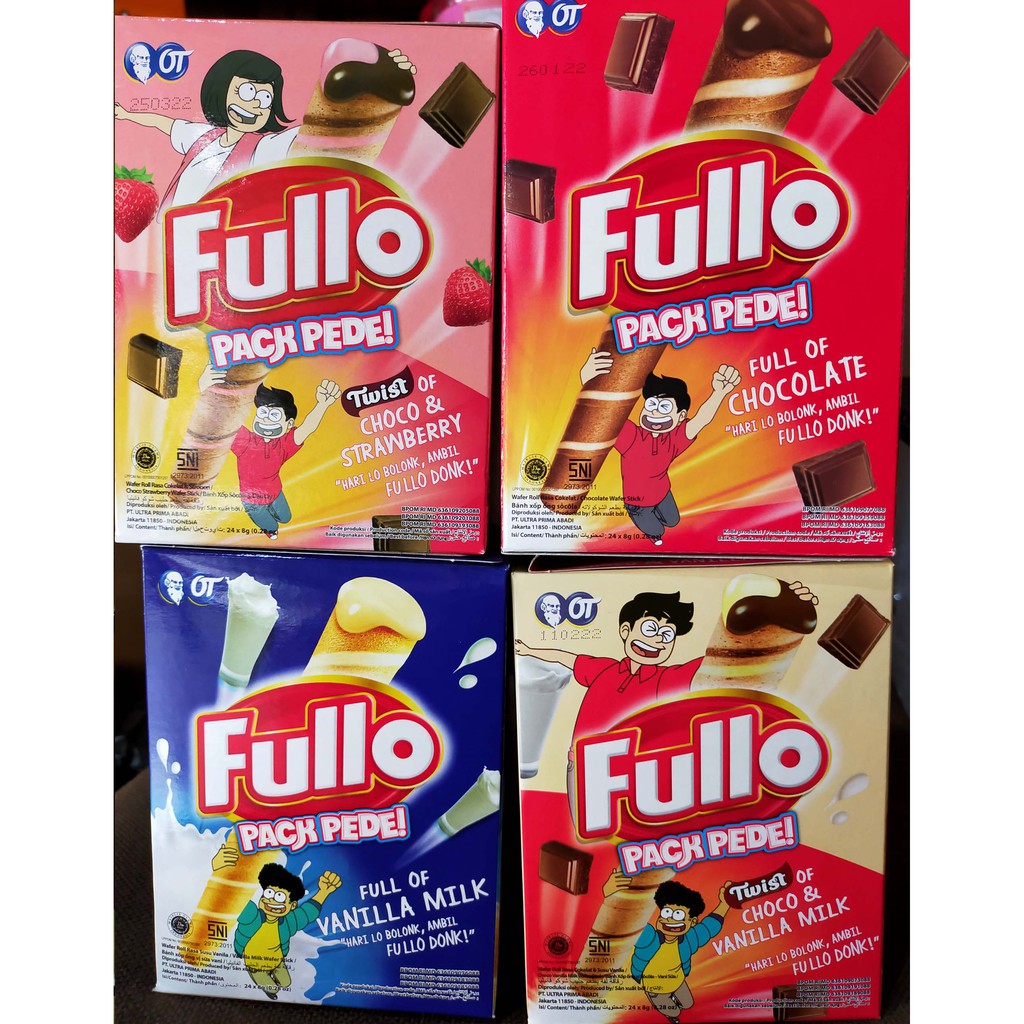 Jual Fullo Wafer Roll Box - Isi 24 Pcs | Shopee Indonesia