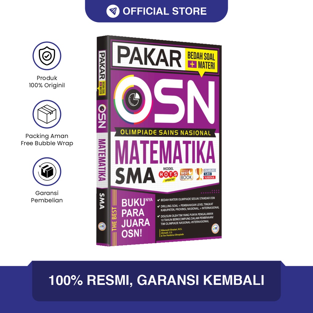 Jual Buku Olimpiade OSN KSN Matematika SMA HOTS Terlengkap Terbaru ... Jual Buku Olimpiade OSN KSN Matematika SMA HOTS Terlengkap Terbaru ...