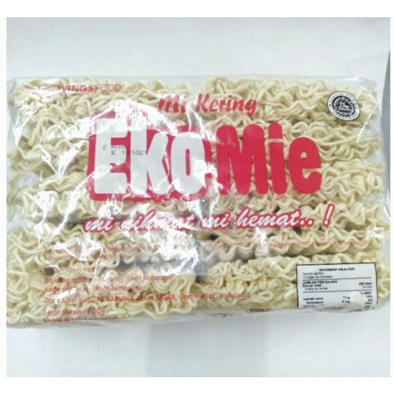 Jual Eko Mie Mi Kering isi 10pcs 600g | Shopee Indonesia