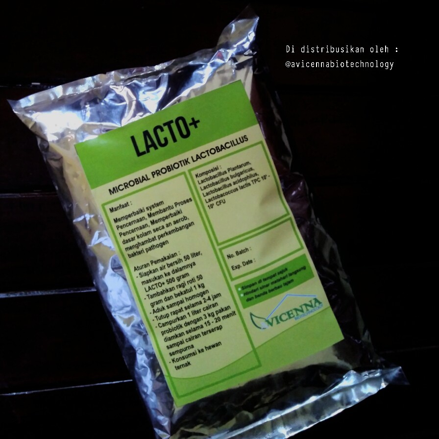 Jual Probiotik Budidaya Udang dan Ikan Campuran Pakan Lacto + 1 Kg ...