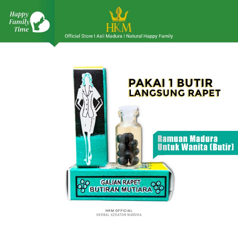 Jual HKM BUTIRAN MUTIARA - Perapet Miss V Kewanitaan - Pil Miss V ...