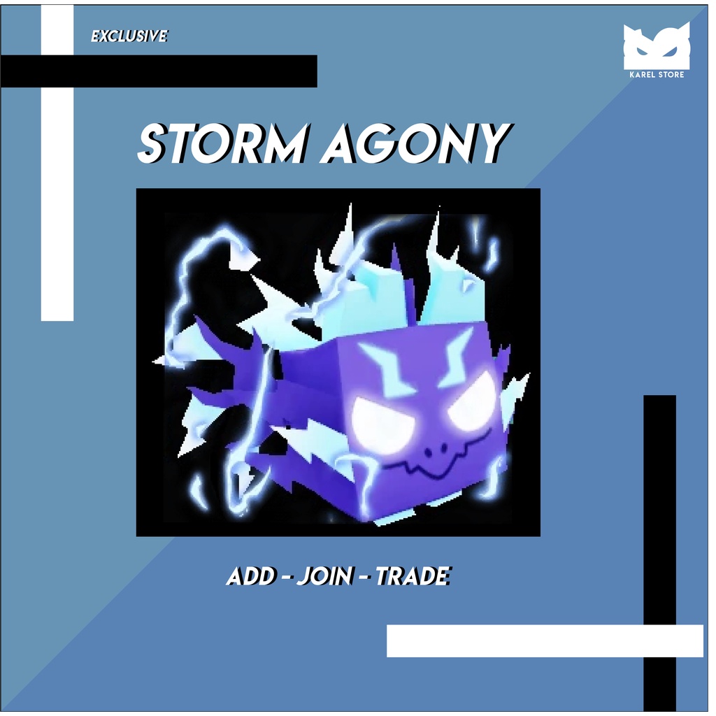 Jual Storm Agony - Pet Simulator X (Roblox) | Exclusive Pets | Shopee ...