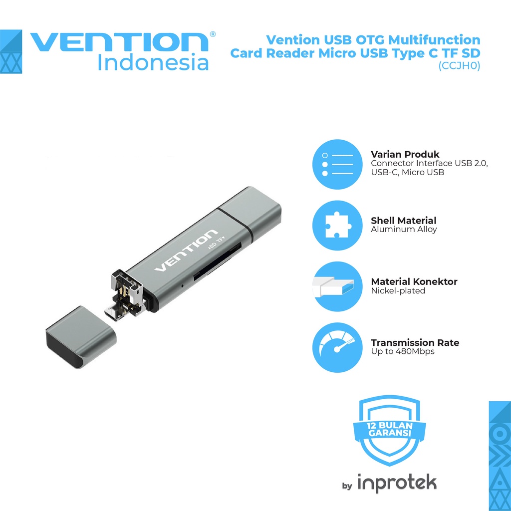 Jual Vention USB OTG Multifunction Card Reader Micro USB Type C TF SD ... Jual Vention USB OTG Multifunction Card Reader Micro USB Type C TF SD ...