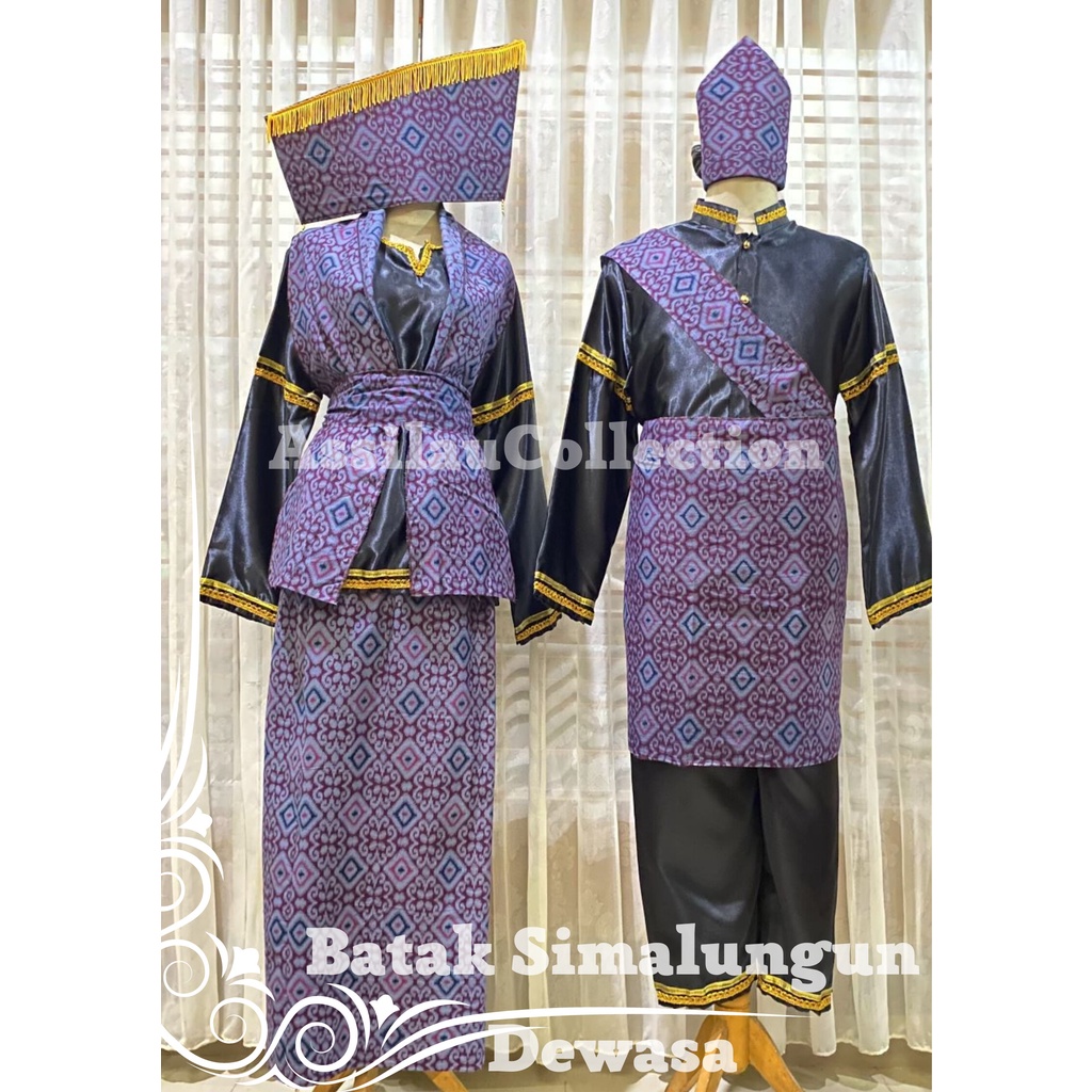 Jual Baju Adat Batak Simalungun Dewasa satuan (Laki/Cewek) | Shopee ...