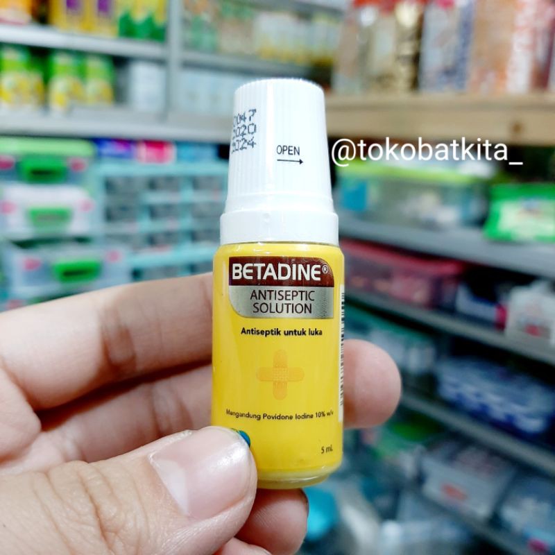 Jual [SEMUA UKURAN] BETADINE LUKA 5ML / 15ML / 30ML / ANTISEPTIC ...