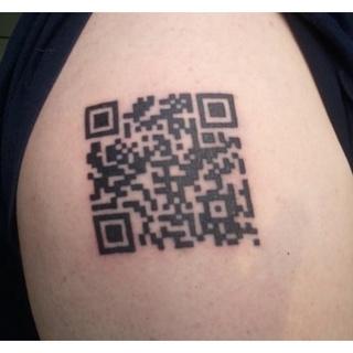 Jual CUSTOM QR BARCODE SPOTIFY TEMPORARY TATTOO TATO TEMPORER | Shopee ...