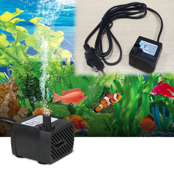 Jual Pompa Aquarium Celup 3W Air Mancur Taman Fish Tank Pompa Ultra ...