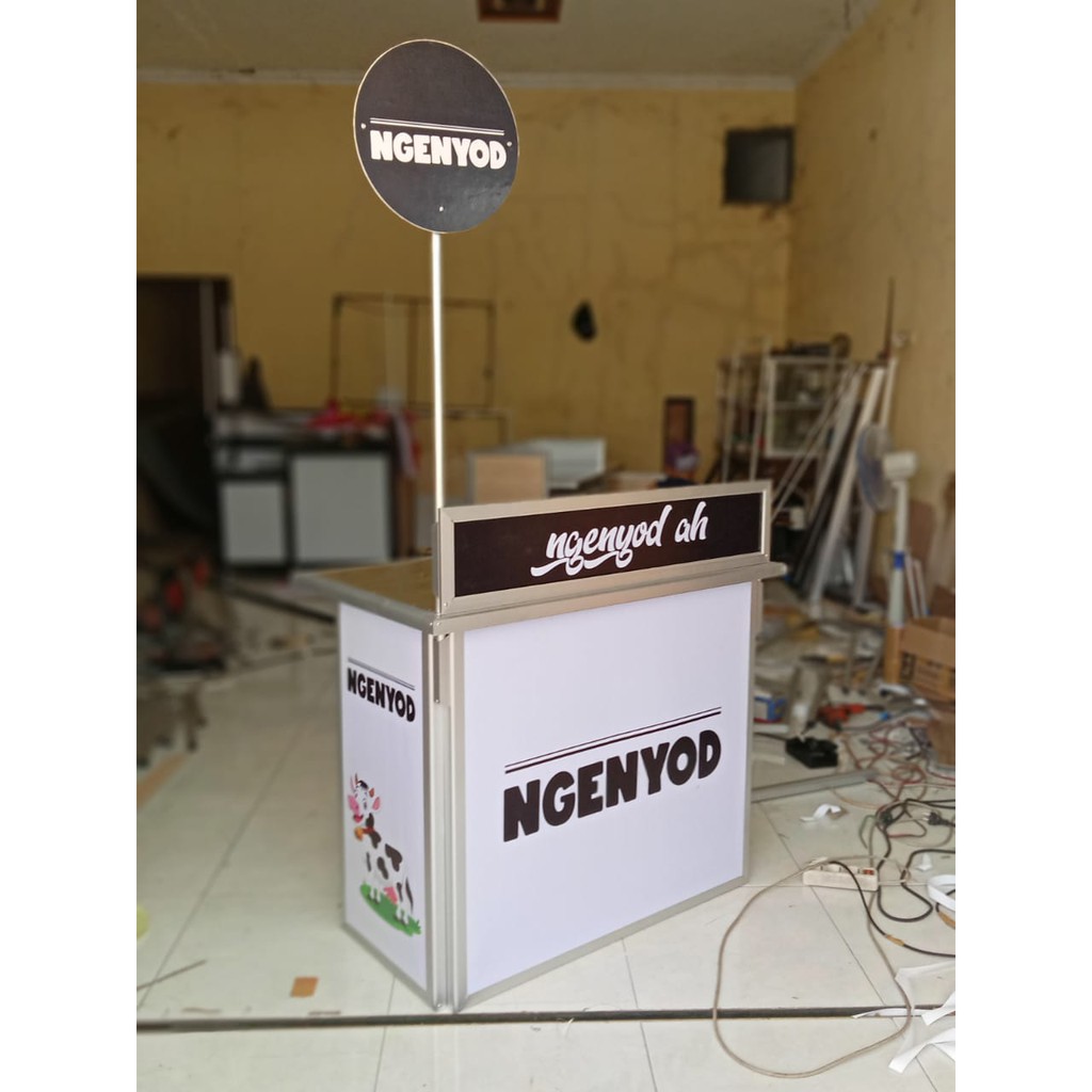 Jual Booth Portable Juragan Model Kekinian Indonesia|Shopee Indonesia