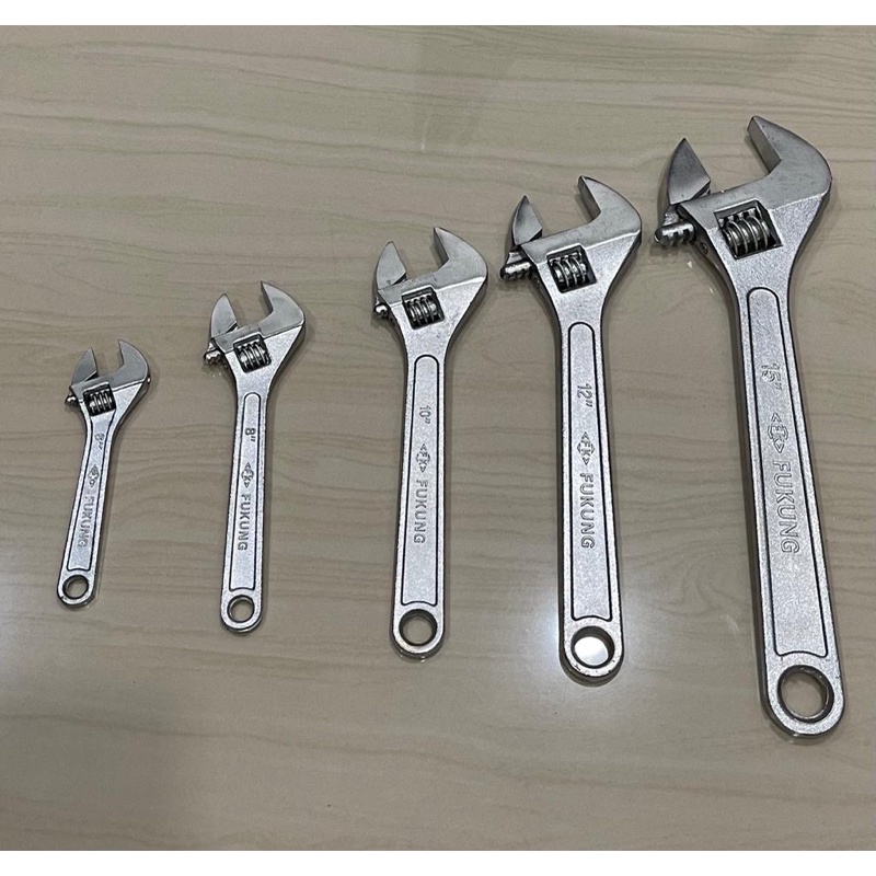 Jual Kunci inggris 10 inci merk fukung sanghai ingris ajustable wrench ...
