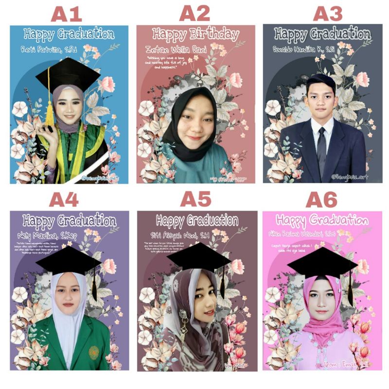 Jual Desain Foto Wisuda Ultah, Wedding (soft file saja) | Shopee Indonesia