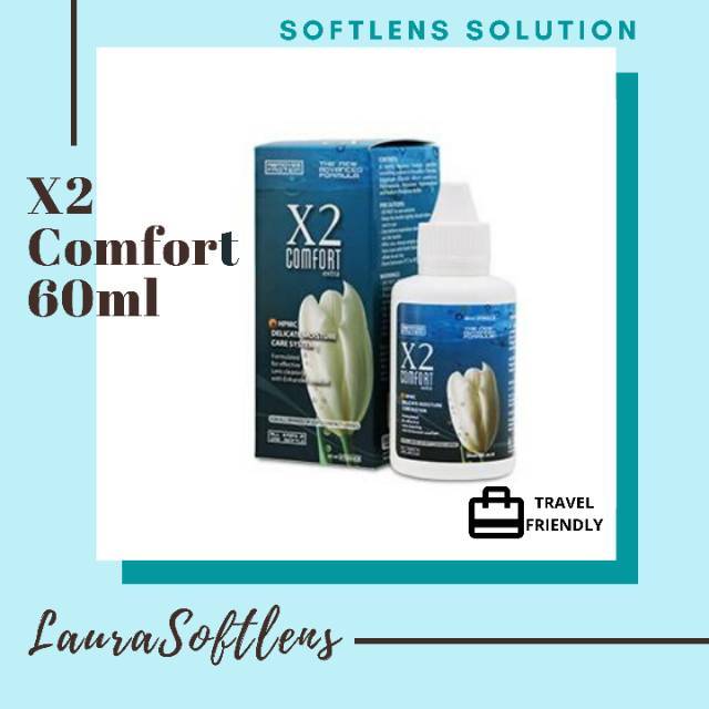Air / Cairan Softlens X2 COMFORT 60ml | Shopee Indonesia
