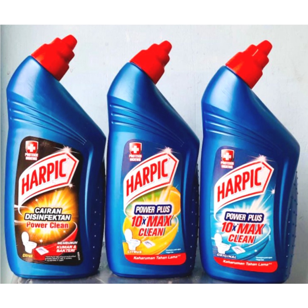 Jual Harpic Bebek Kloset Botol Cair Penghancur Pembersih Kerak WC ...