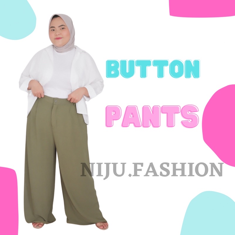 Jual BUTTON PANTS BIG SIZE | Shopee Indonesia