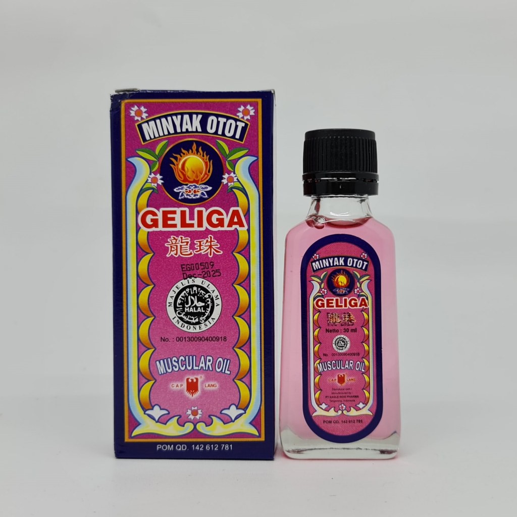 Jual Minyak Otot Geliga 30 ML (KECIL) | Shopee Indonesia