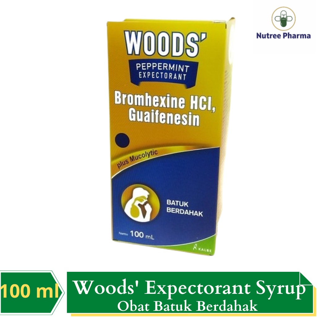 Jual Woods Expectorant Sirup 100 ml (Biru) - Obat Batuk | Shopee Indonesia