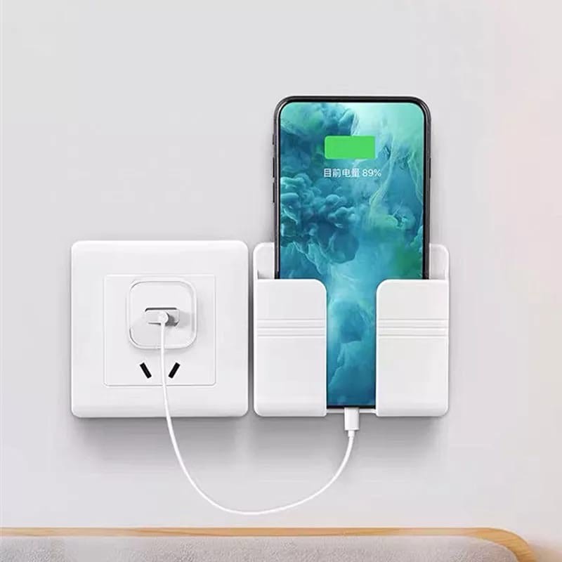 Jual Holder HP Tempel Dinding Rak Serbaguna Colokan HP Dan Remot Tempel ...