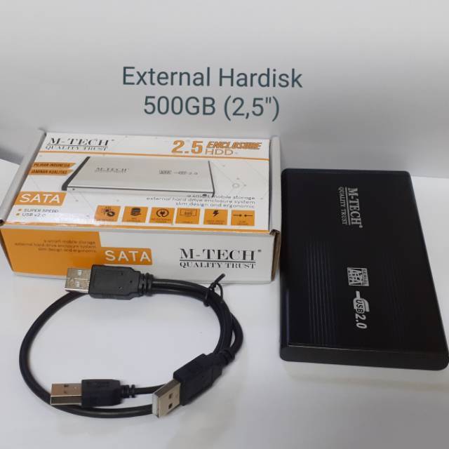 Jual Hardisk External 500GB - 2.5inch BARU Indonesia|Shopee Indonesia