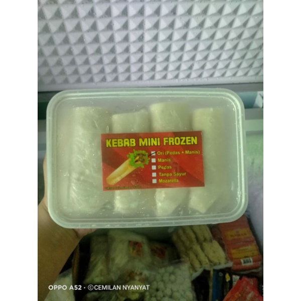 Jual Kebab Mini Frozen ( Pedas Manis ) | Shopee Indonesia