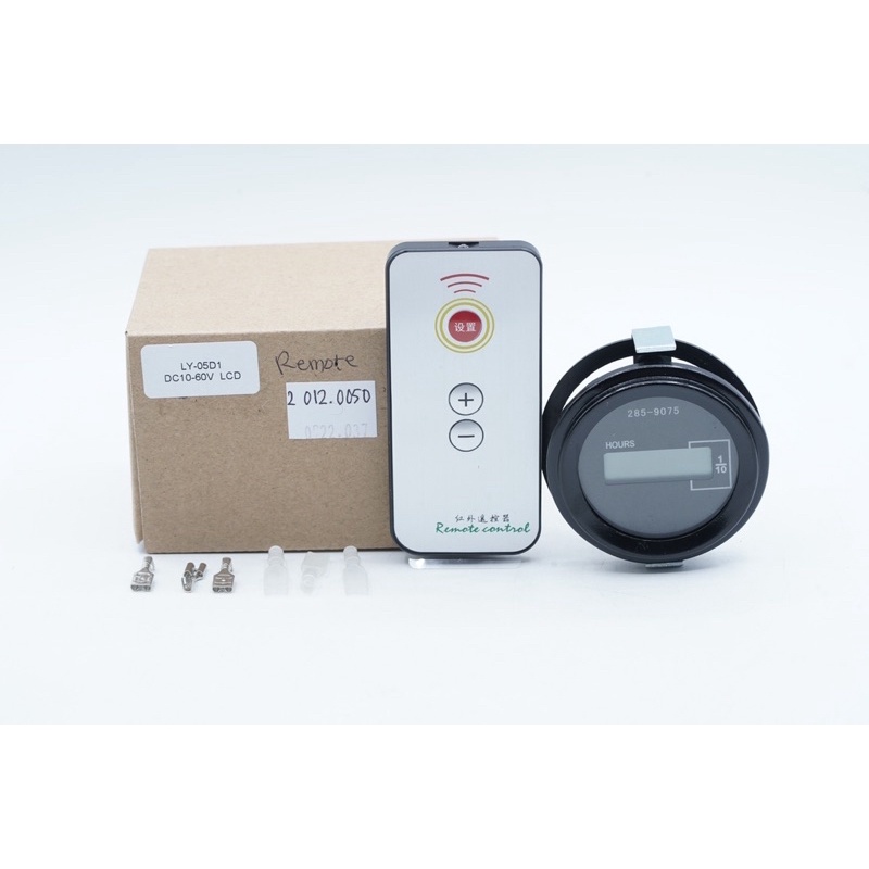 Jual HourMeter Remote LY-05D1 285-9075 DC 10V-60V Quartz LCD Digital Mechanical Generator Truck ...