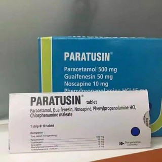 Jual Paratusin tablet/Batuk/pilek/hidung tersumbat per strip 10 tablet ...