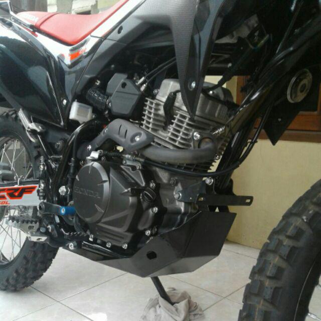 ENGINE GUARD CRF Bahan Besi tebal Pelindung Mesin kap mesin pengaman ...