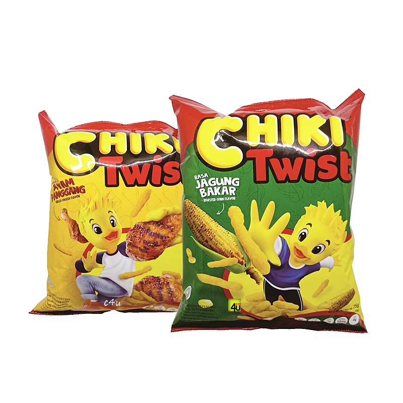 Jual Chiki Twist Makanan Ringan Ekstrudat 75 Gr Shopee Indonesia
