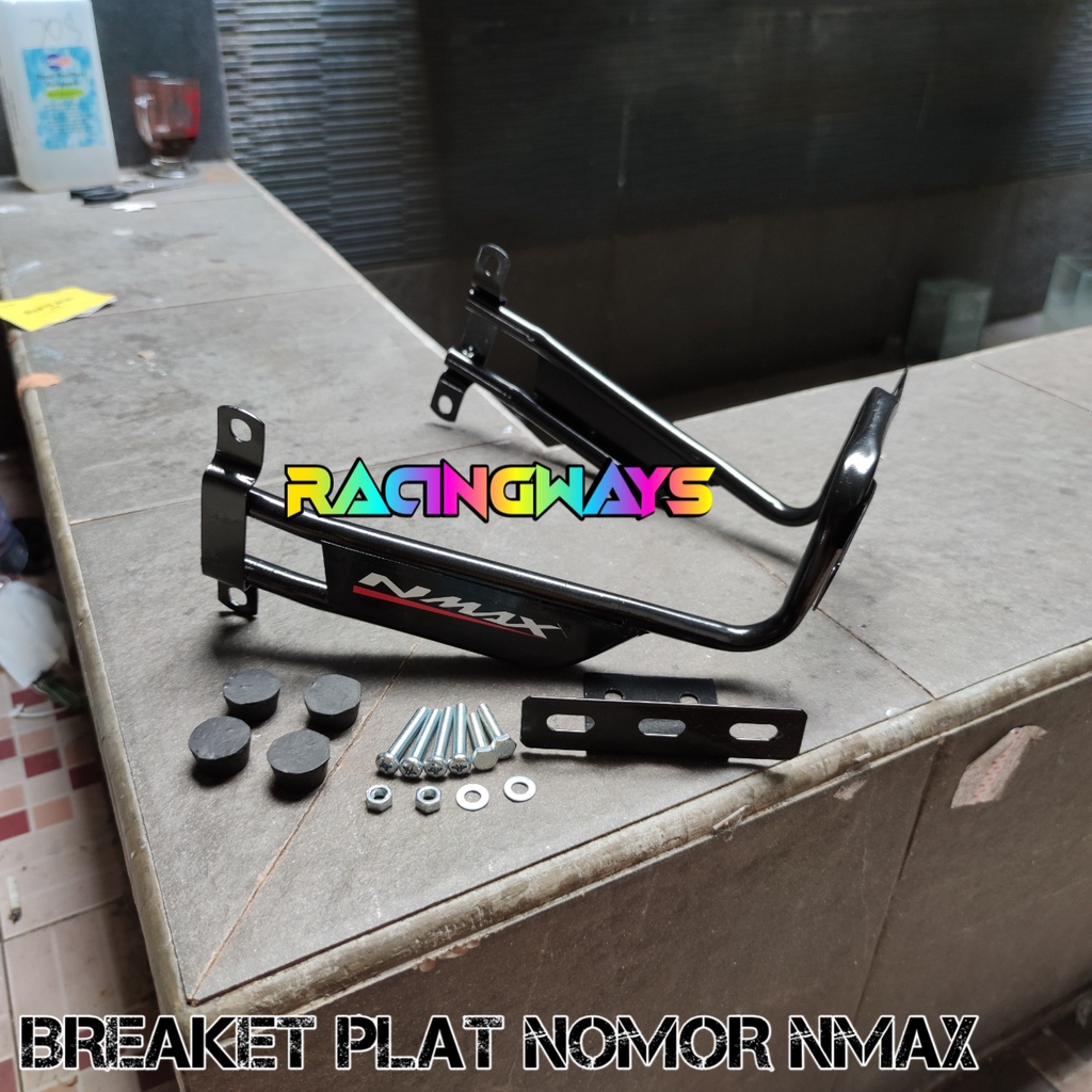 Jual Breaket Plat Nomor Nmax New Old Dudukan Plat No Depan Nmax PNP ...