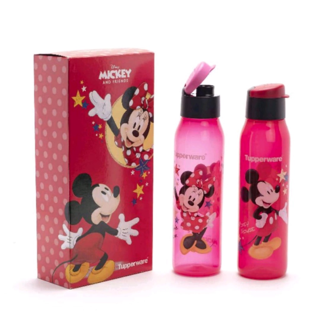 Jual MICKEY MINNIE BOTTLE TUPPERWARE MIKI MINI BOTOL TUPPERWARE 500 ML ...