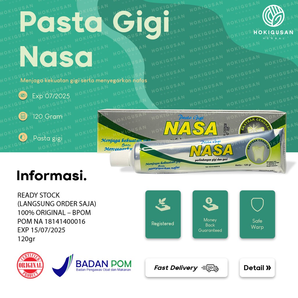Pasta Gigi Nasa / Pasta Gigi / Odol Nasa | Shopee Indonesia