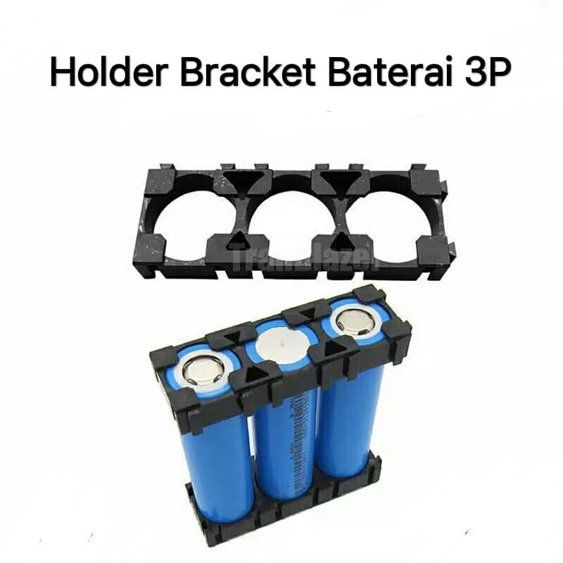 Jual Separator Bracket breket Holder Baterai 18650 3S 3P Rakitan 3Slot ...
