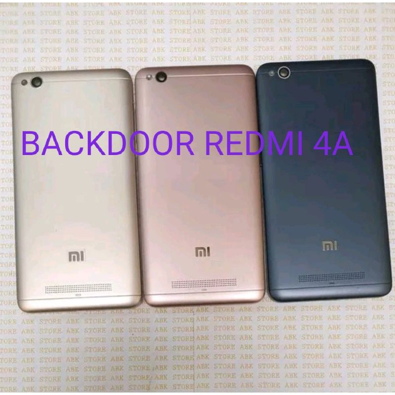 Jual BACKDOOR BACK COVER KESING CASING HOUSING XIAOMI REDMI 4A TUTUP ...