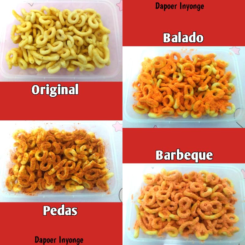 Jual Makanan ringan lanting singkong aneka rasa jajanan khas kebumen ...