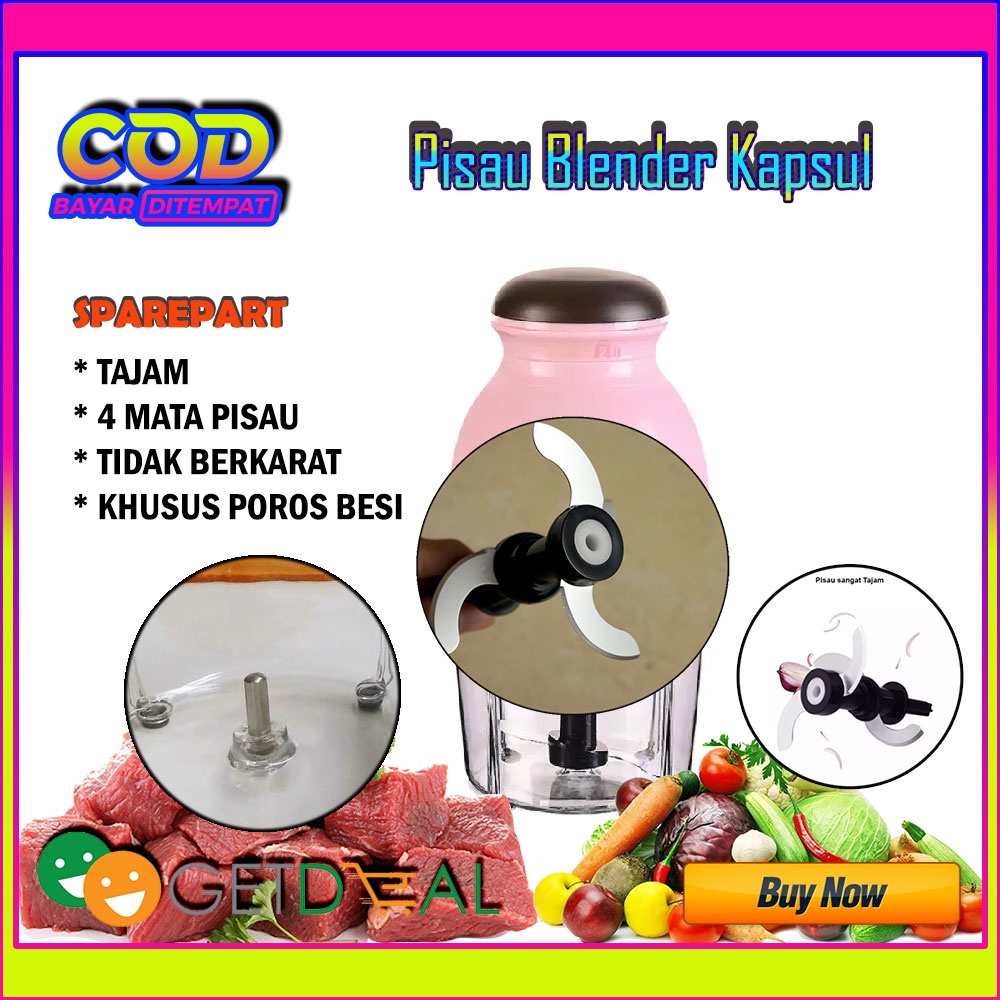 Jual [ORIGINAL] Pisau Blender Kapsul ORIGINAL / Hand Blender Capsule ...
