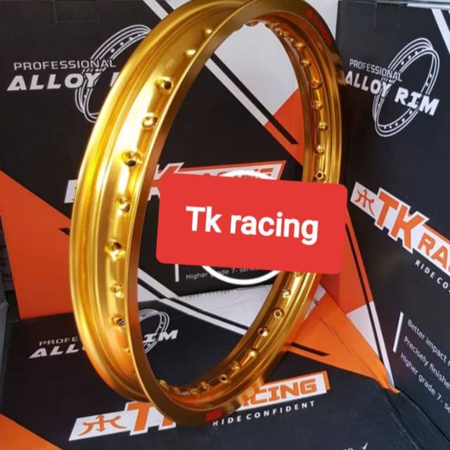 Velg tk ukuran 160 ring 17 gold 1 biji | BeeCost